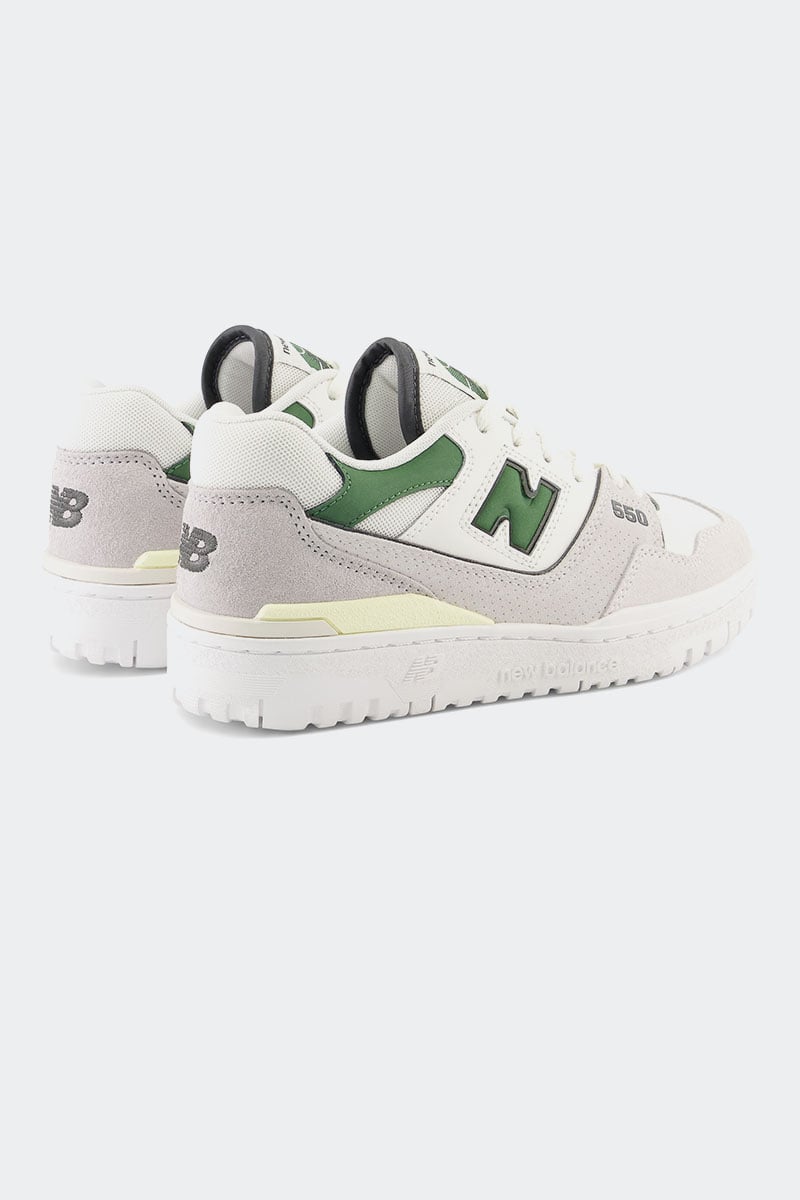 New Balance 550 Sea Salt/Green | Stylerunner