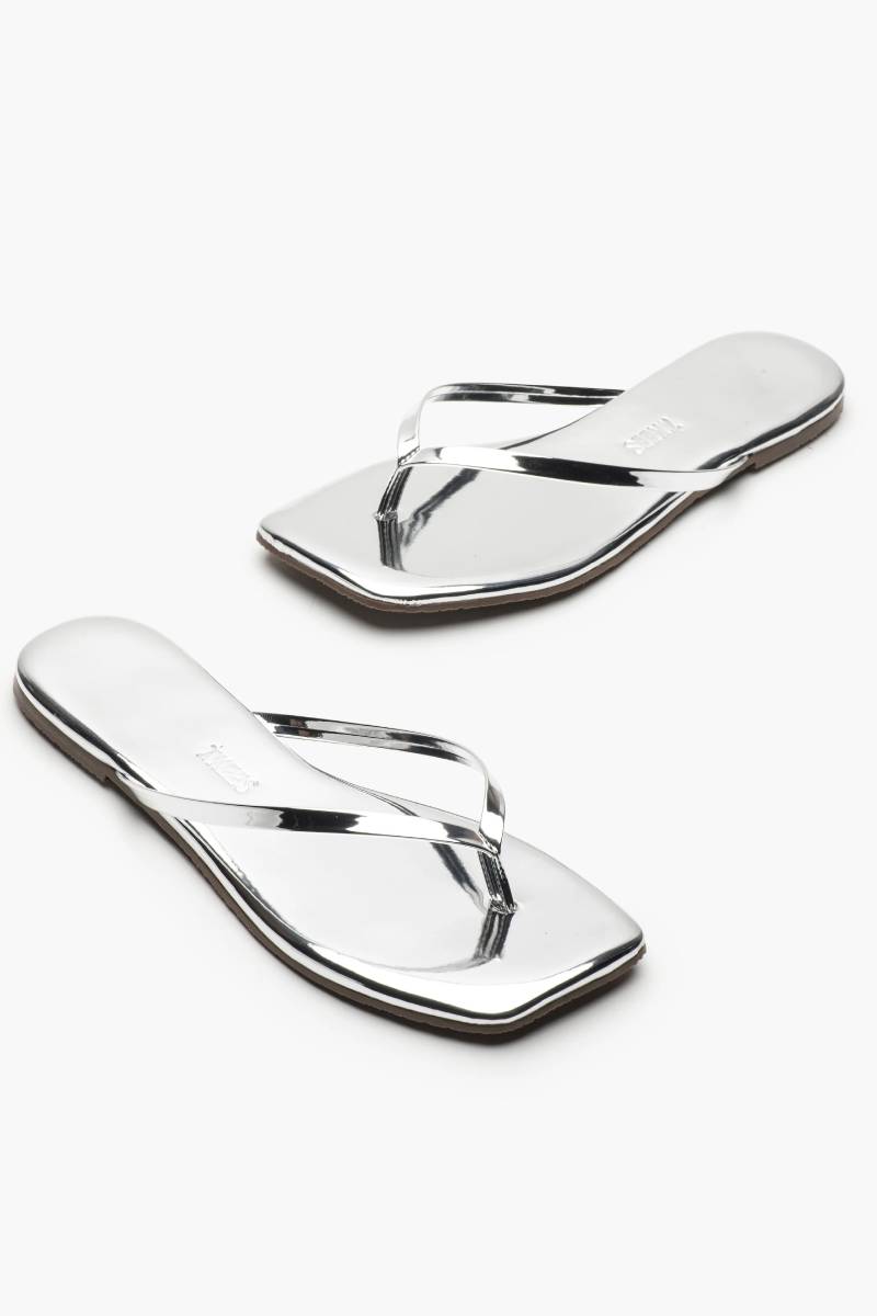 Tkees Square Toe Lily Chrome | Stylerunner