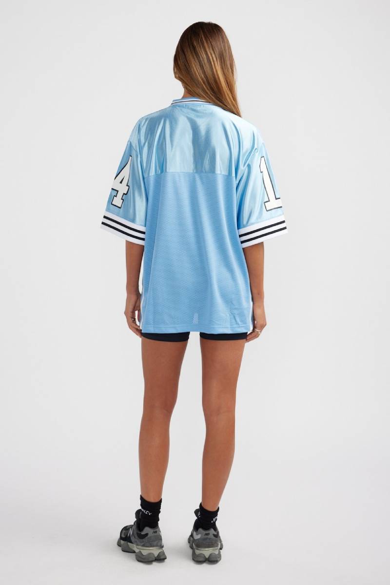 Ena Pelly EP x EP Minnie Mesh Jersey Light Blue | Stylerunner