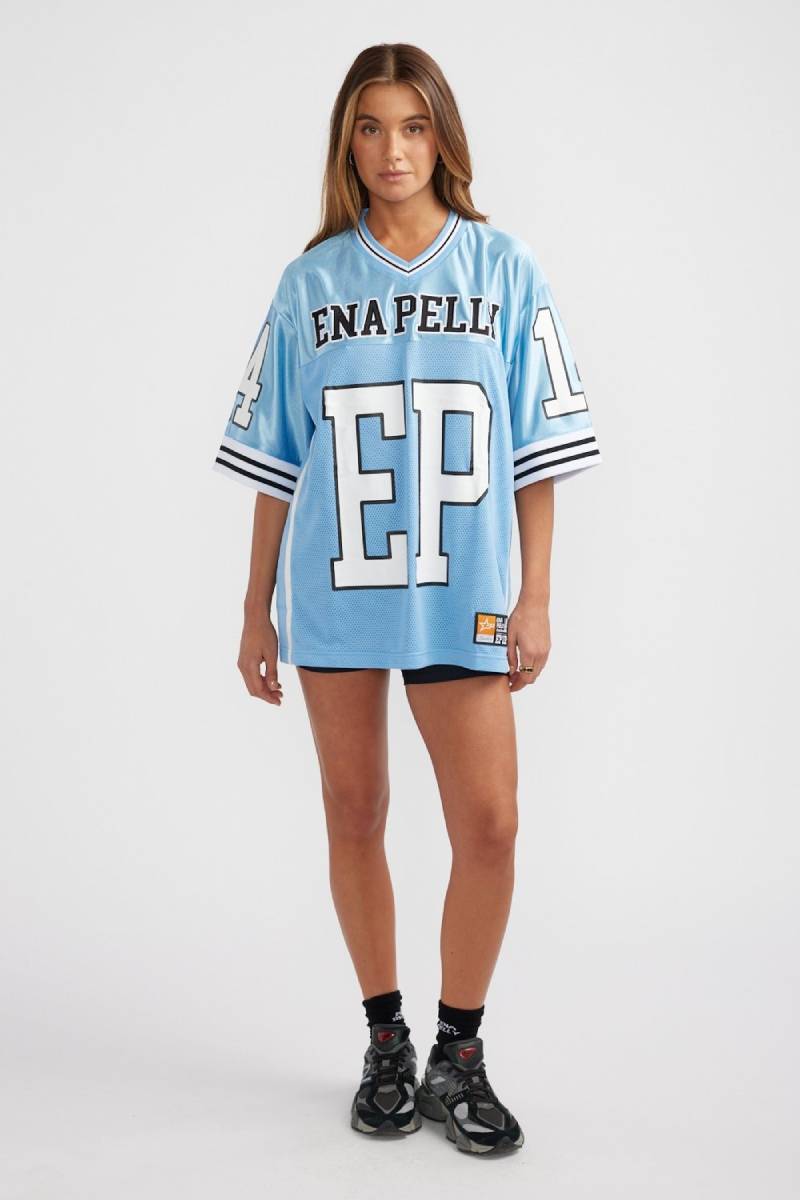 Ena Pelly EP x EP Minnie Mesh Jersey Light Blue | Stylerunner