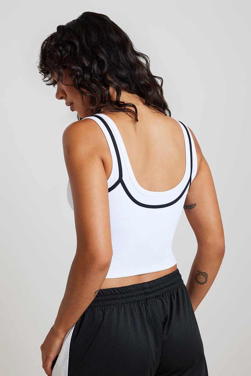 P.E Nation Forward Tank Optic White | Stylerunner