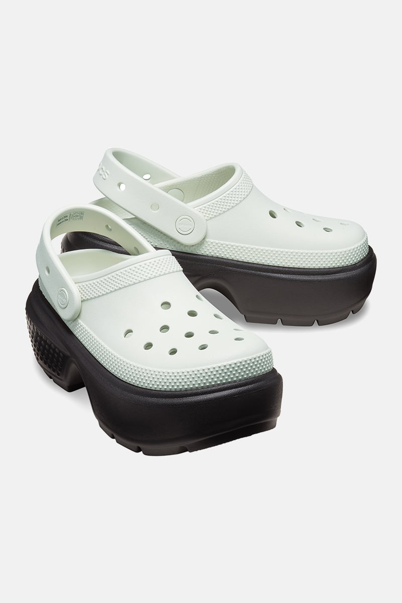 Crocs Stomp Clog Linen Black | Stylerunner