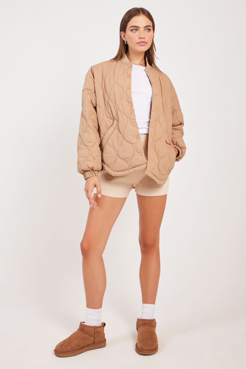 Nude Lucy Orb Jacket Sesame | Stylerunner