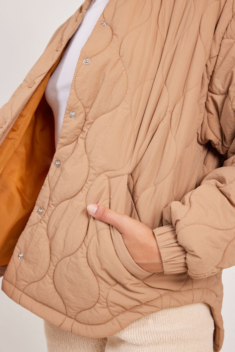 Nude Lucy Orb Jacket Sesame | Stylerunner