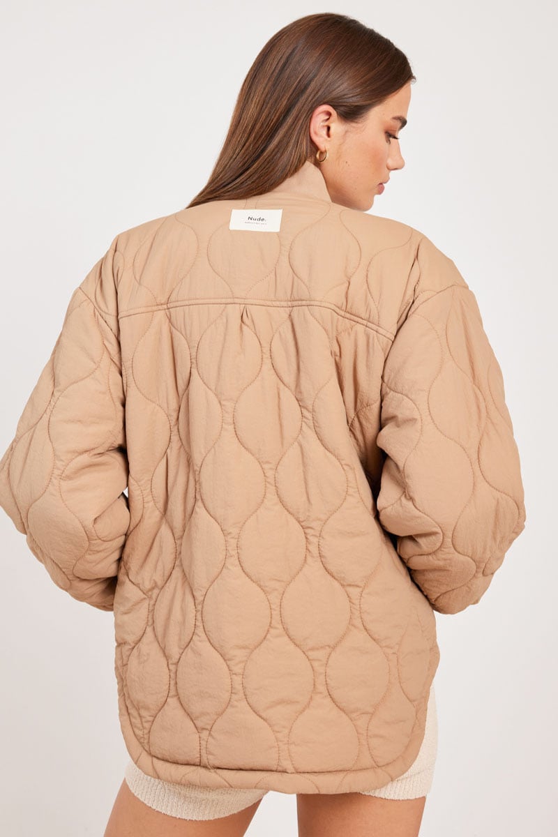 Nude Lucy Orb Jacket Sesame | Stylerunner