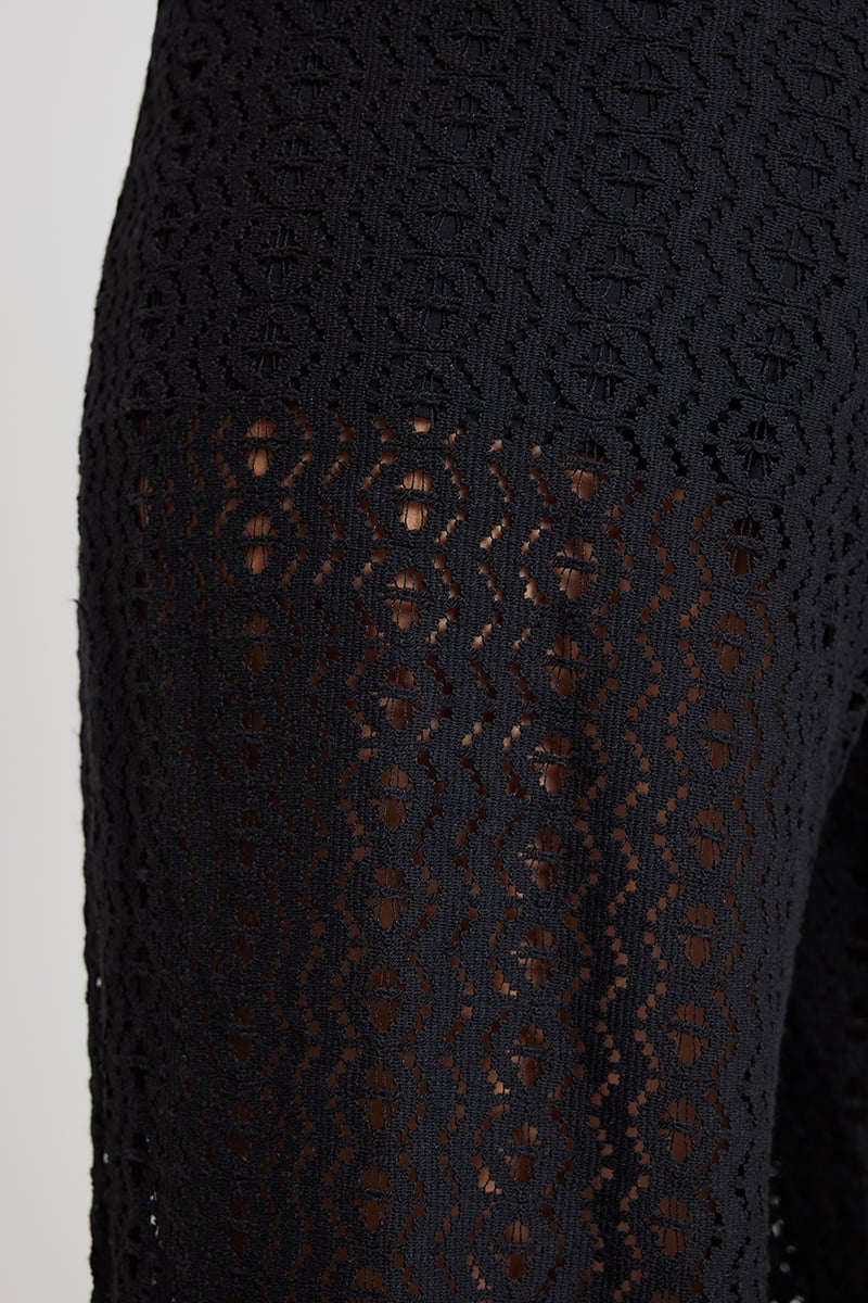 ODE Frey Lace Pant Onyx | Stylerunner