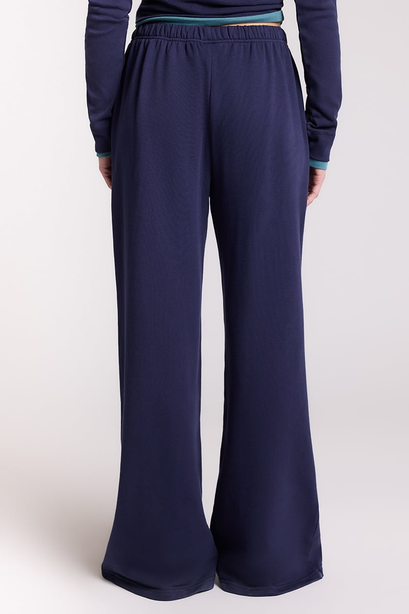 Stylerunner MK x SR Flynn Wide Leg Trackpant Inkling | Stylerunner