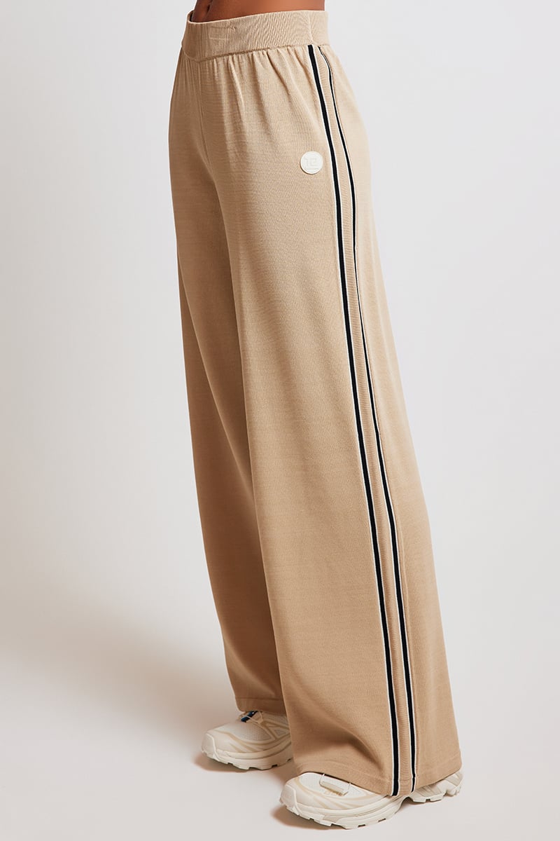 P.E Nation Retreat Knit Pant Oxford Tan | Stylerunner