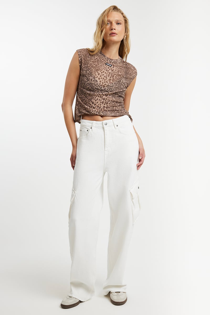 Ksubi Staple Short Sleeve Tee Leopard | Stylerunner