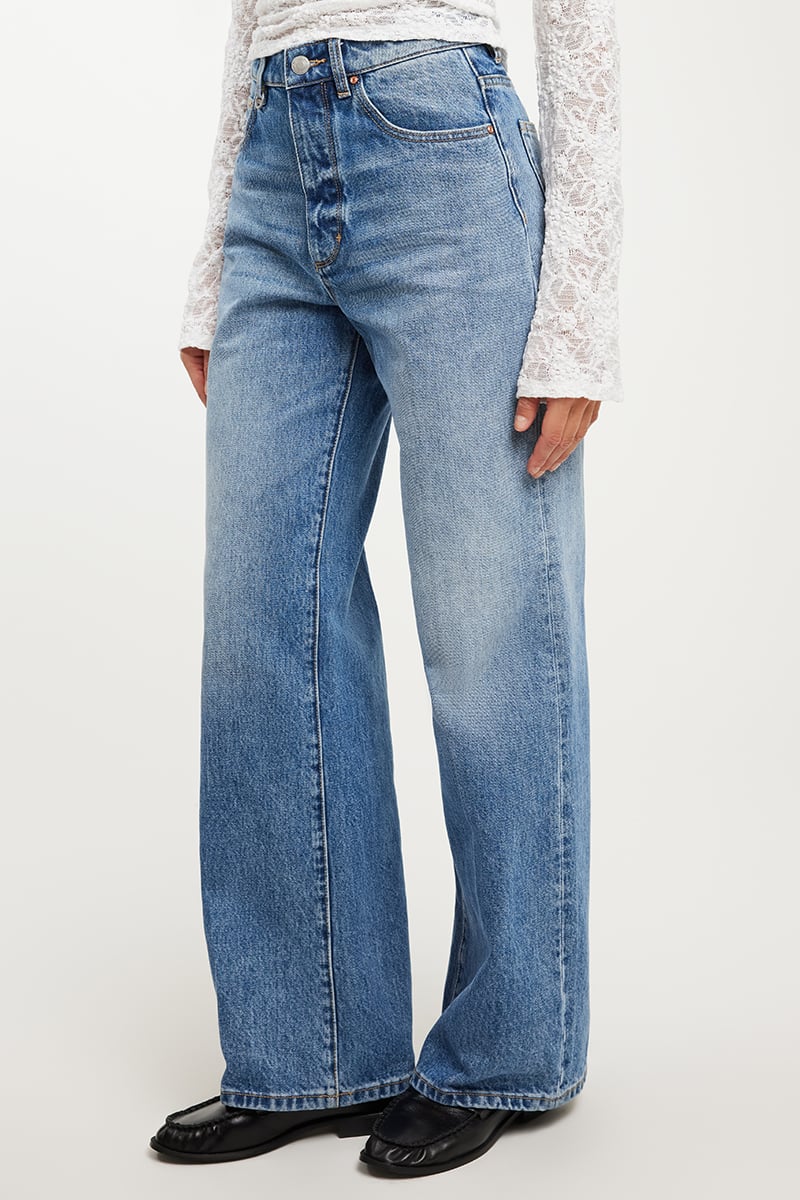 Jean Coco Neuw Coco Relaxed Digital Indigo Light Vintage Indigo