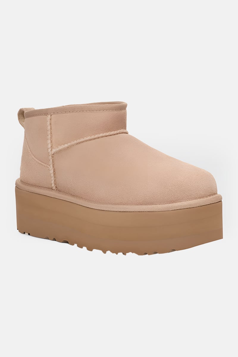Ugg Classic Ultra Mini Platform Sand | Stylerunner