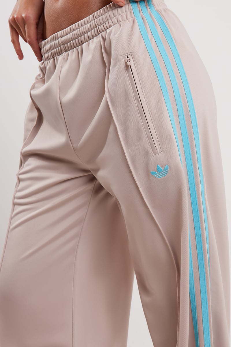 adidas Firebird Adicolor Classic Loose Track Pants Wonder Taupe/Blue ...