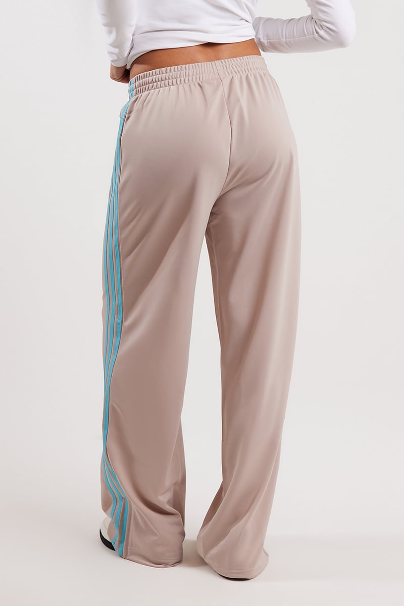 adidas Firebird Adicolor Classic Loose Track Pants Wonder Taupe/Blue ...