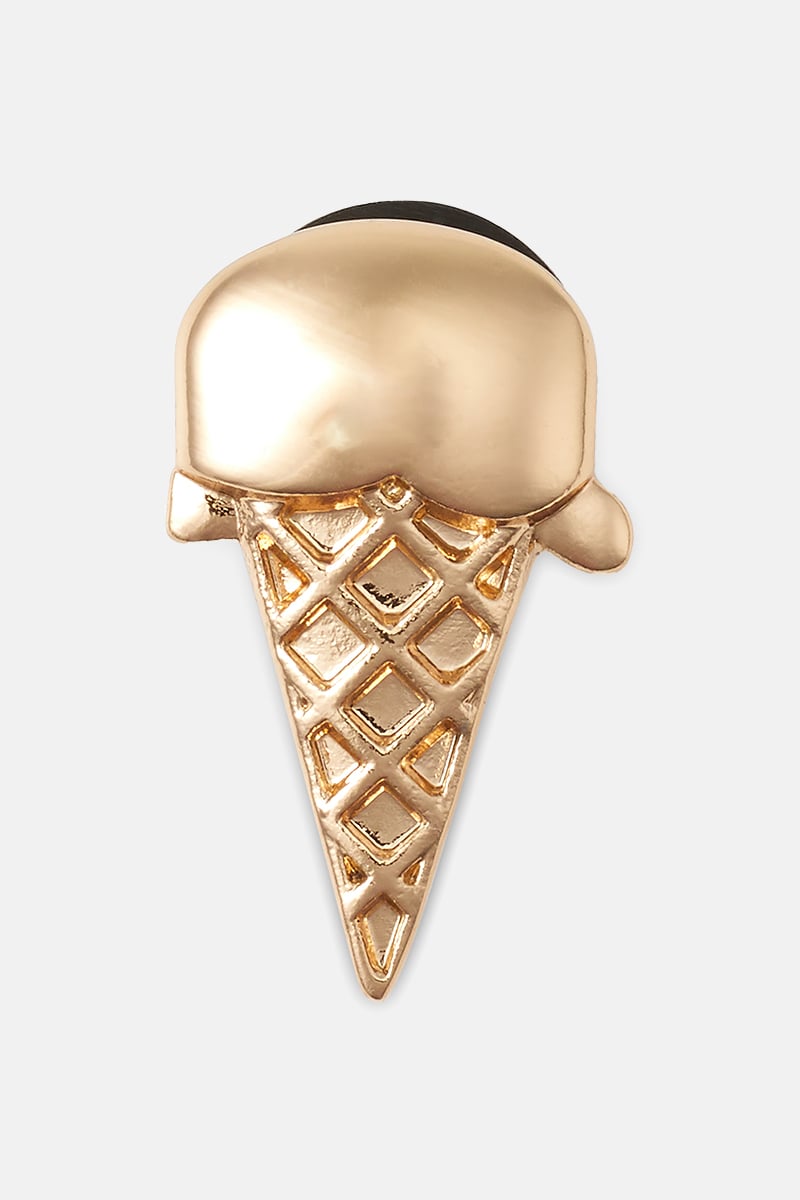 Crocs Ice Cream Jibbitz Gold | Stylerunner