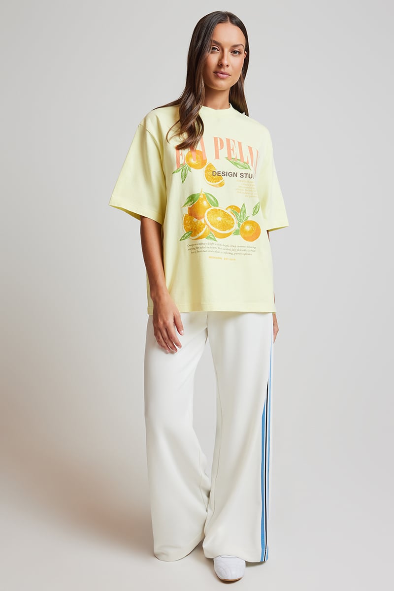 Ena Pelly EP x EP Delight Tee Washed Lime | Stylerunner