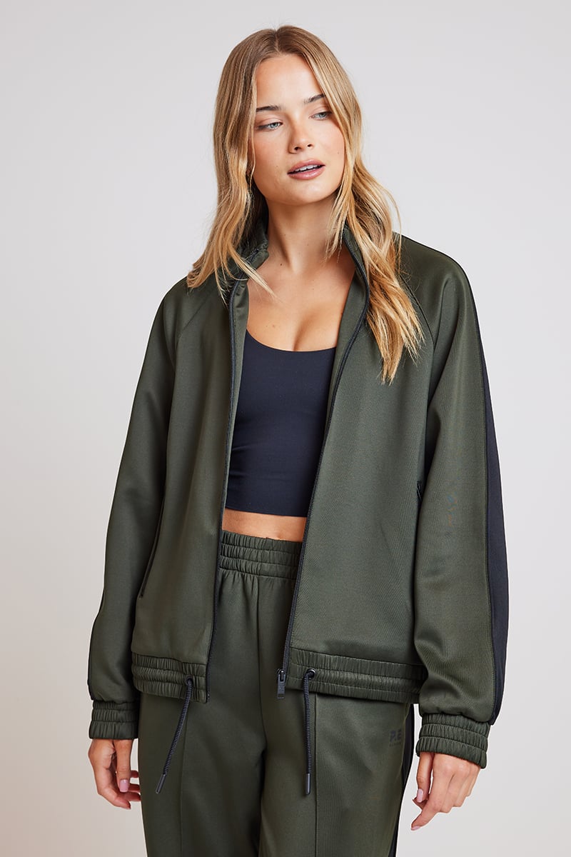 P.E Nation Man Down Track Jacket Forest Night | Stylerunner