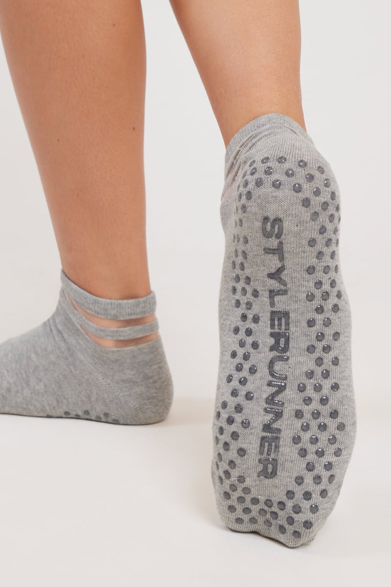 Stylerunner Studio Sock Light Grey Marl | Stylerunner