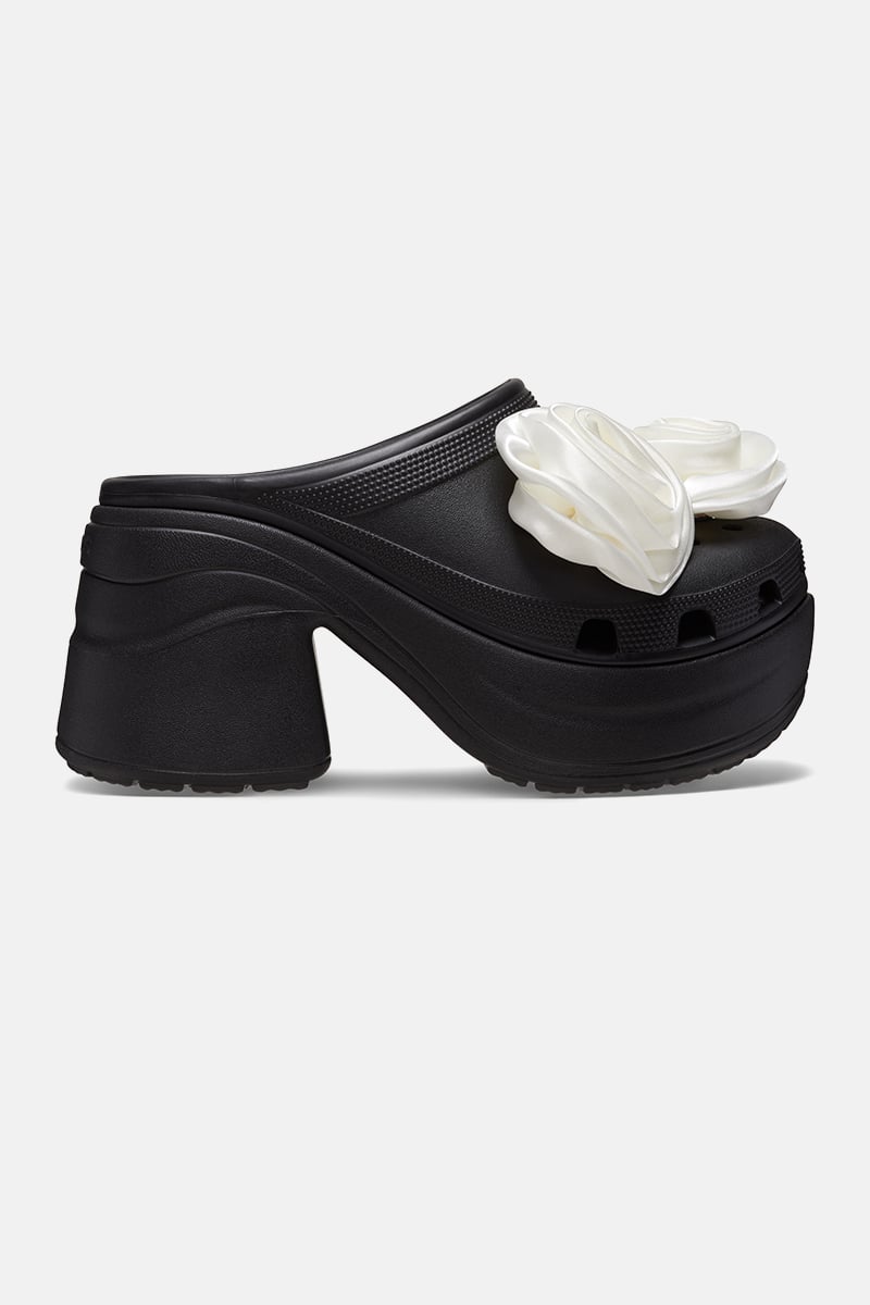 Crocs Siren Rosetta Clog Black | Stylerunner