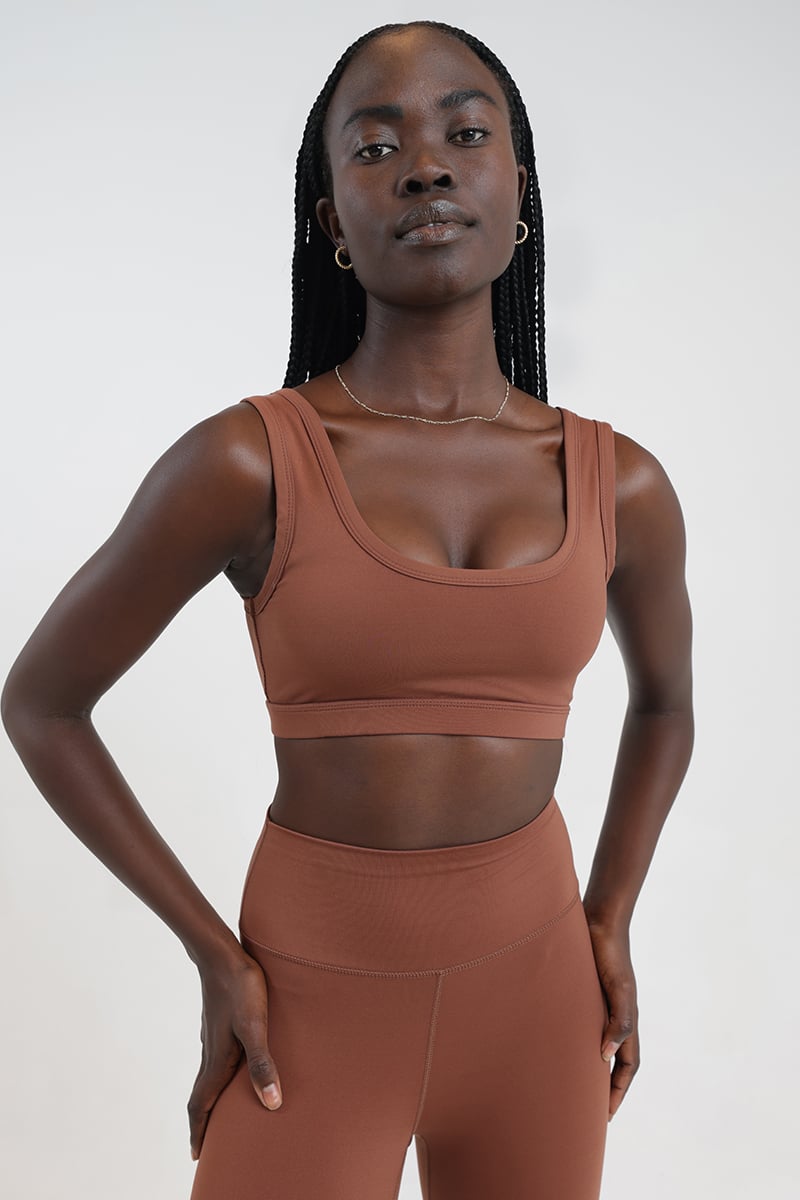 Nude Lucy Nude Active Crop Top Sienna | Stylerunner