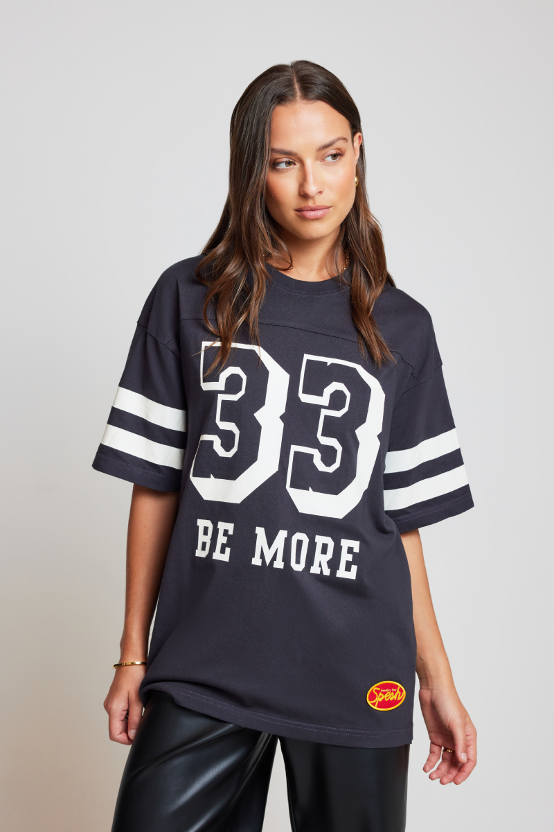 SOMETHING VERY SPECIAL Be More Special Tee Black | Stylerunner