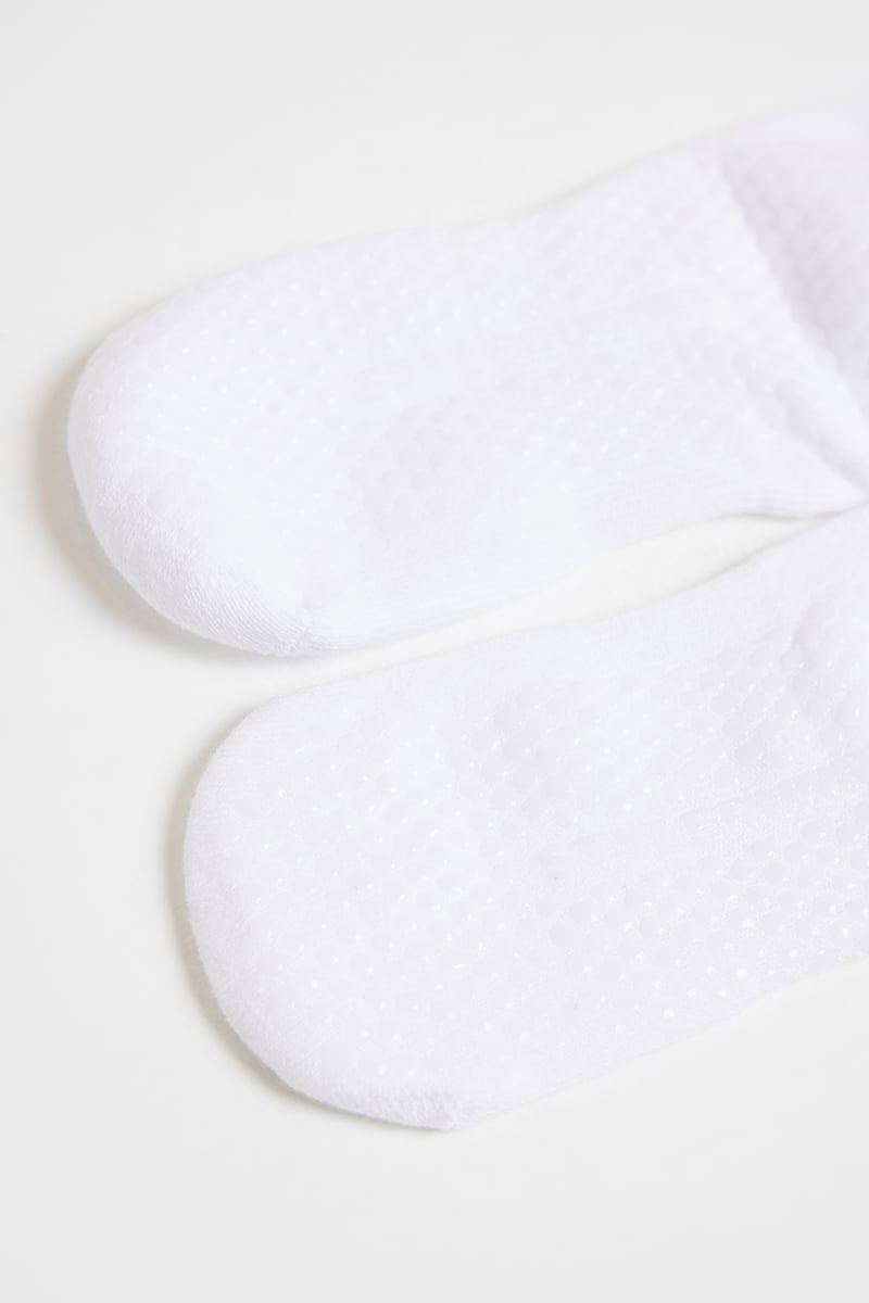 Stylerunner Half Crew Studio Sock Bright White / Onyx | Stylerunner