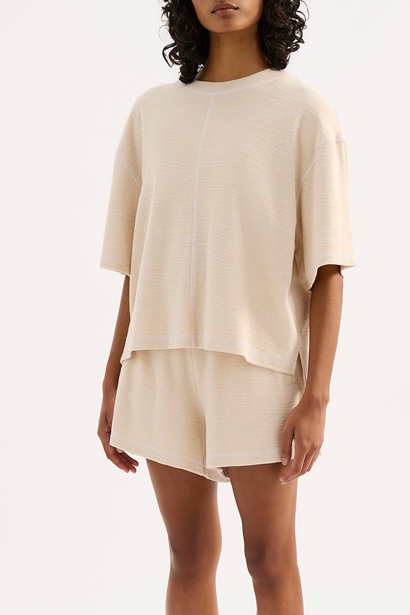 Nude Lucy Sutton Tee Cream | Stylerunner