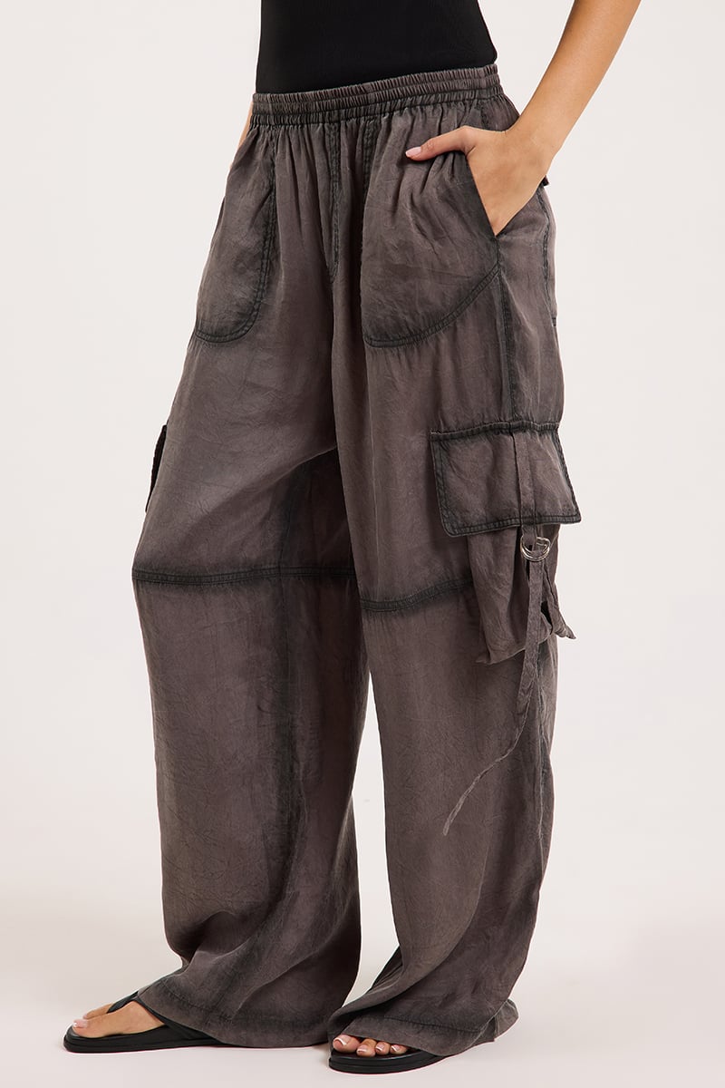 Ena Pelly EP x EP Stardust Utility Pant Vintage Charcoal | Stylerunner