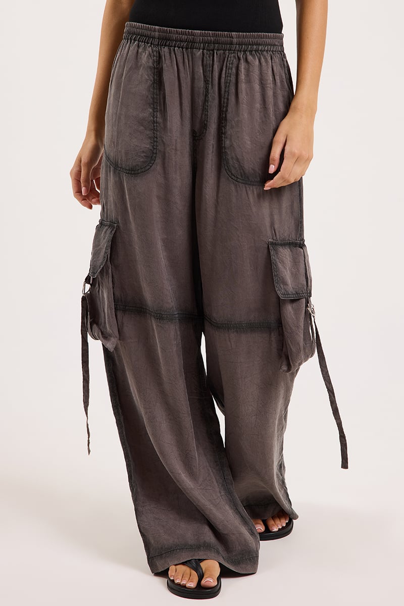 Ena Pelly EP x EP Stardust Utility Pant Vintage Charcoal | Stylerunner