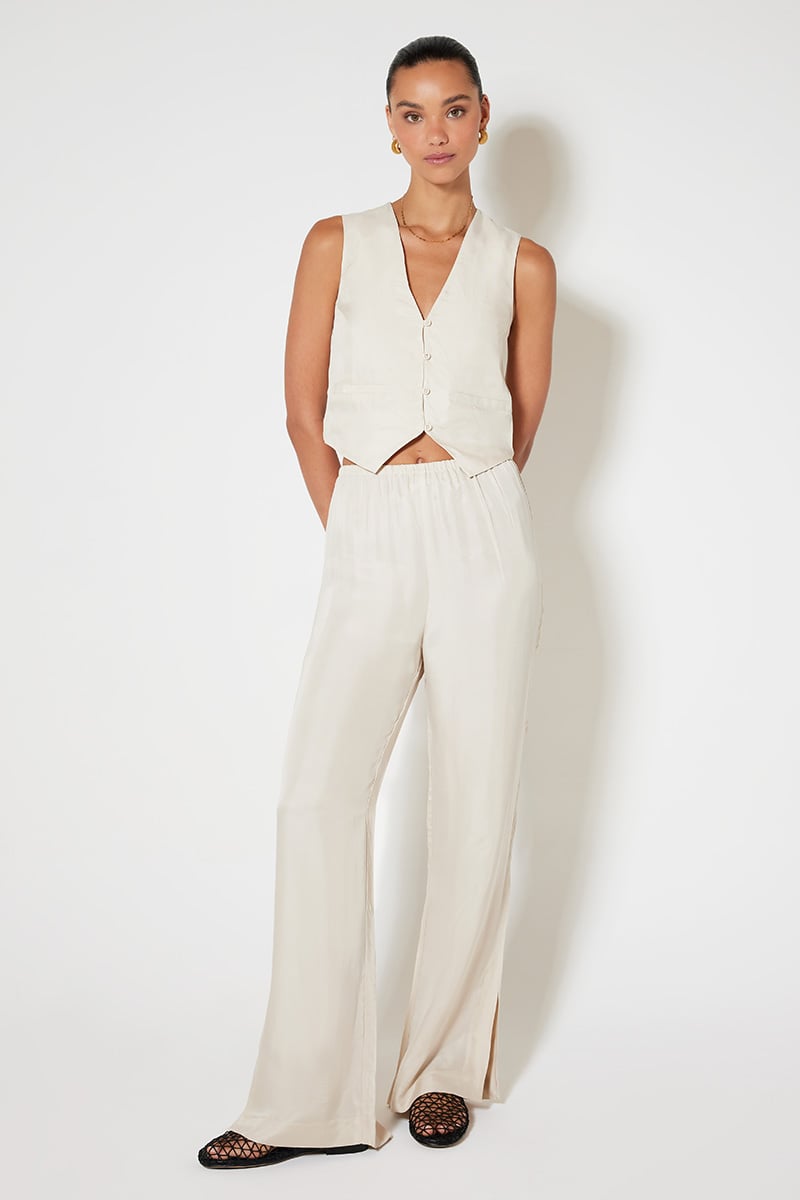 ODE Remi Pant Oat Milk | Stylerunner