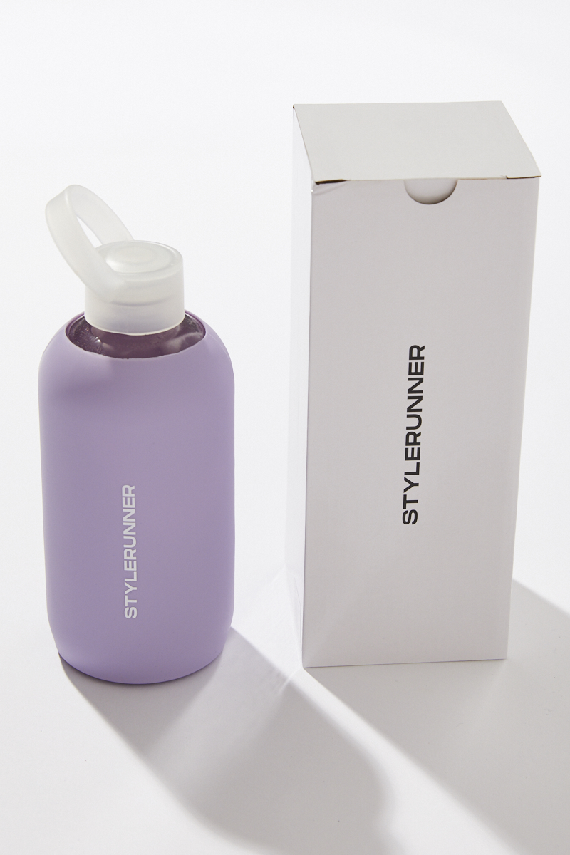 Stylerunner Carry Me Glass Bottle Lilac | Stylerunner