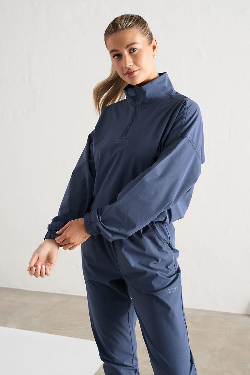 AIMN Windbreaker Jacket Atlantica Blue | Stylerunner