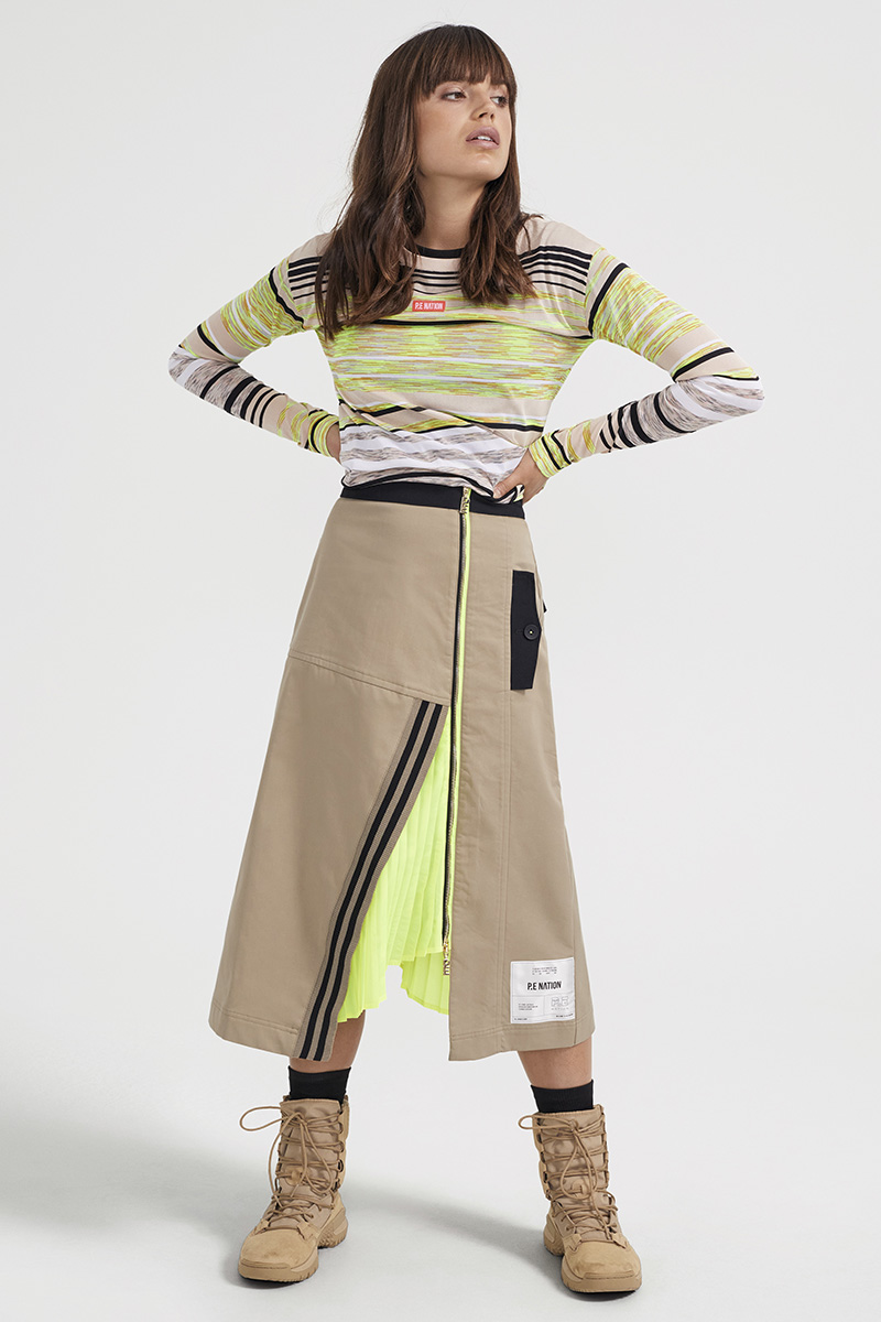 P.E Nation Align Long Sleeve Top Multi | Stylerunner