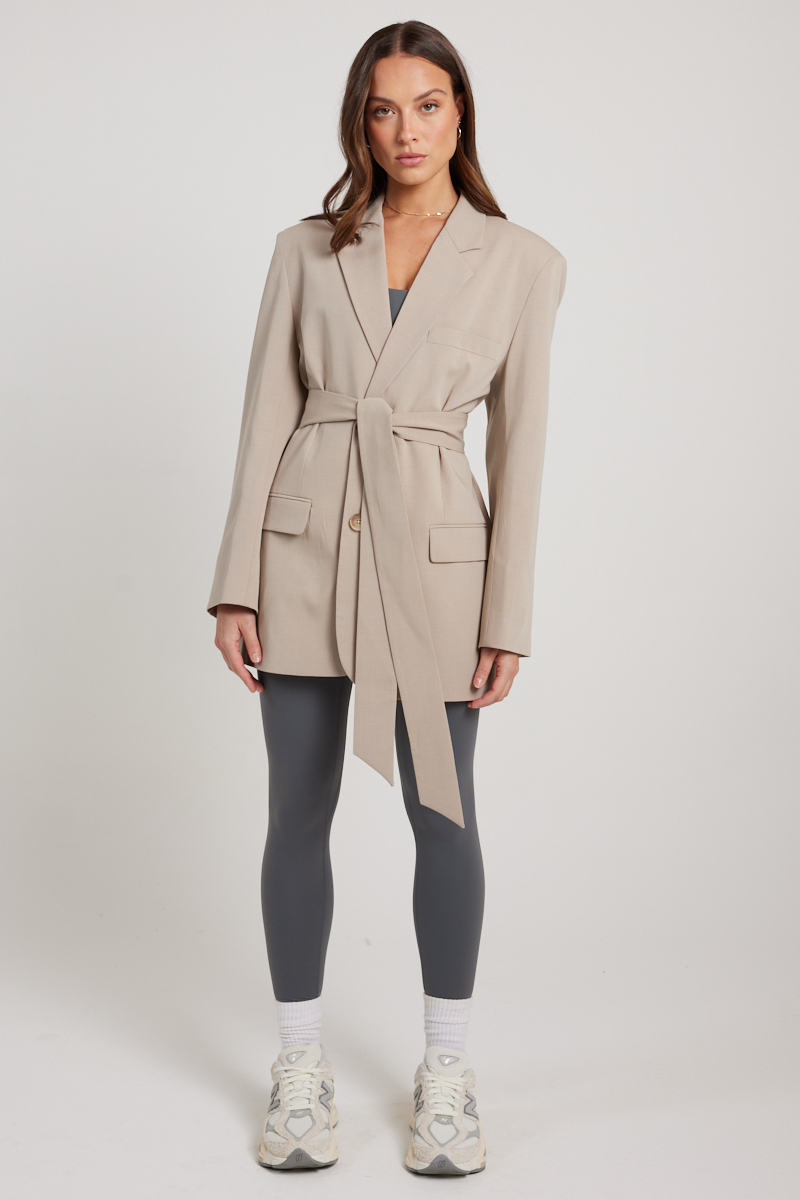 Stylerunner Oversized Studio Blazer Crema | Stylerunner