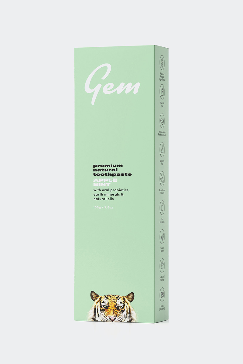 Gem Apple Mint Toothpaste Apple Mint | Stylerunner