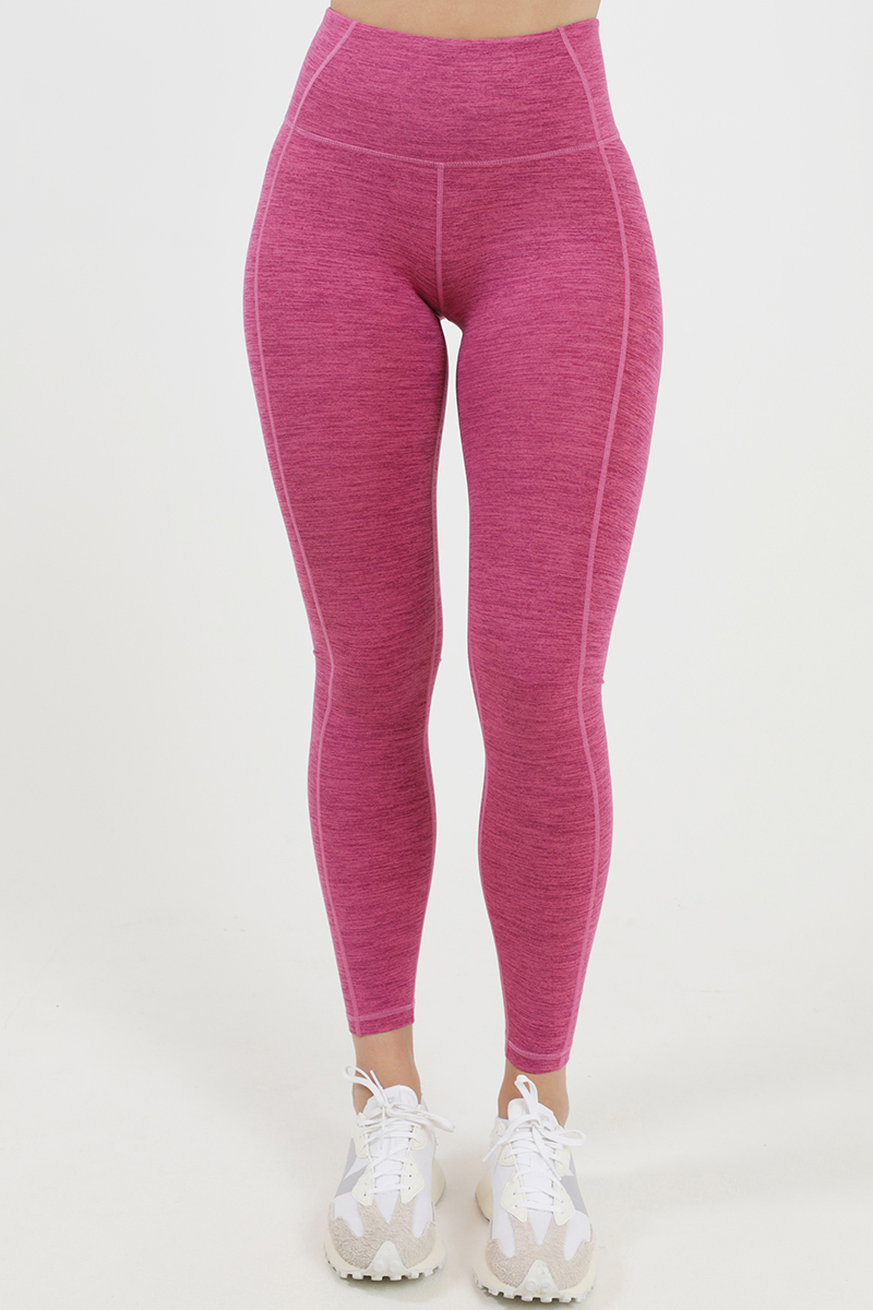 Stylerunner Tempo High Waisted Tights Hibiscus | Stylerunner