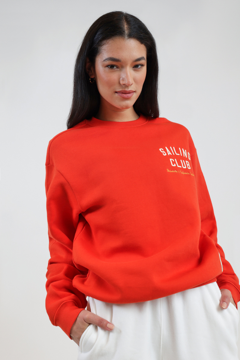 TNE Berkeley Sailing Club Vintage Crew Burnt Orange | Stylerunner